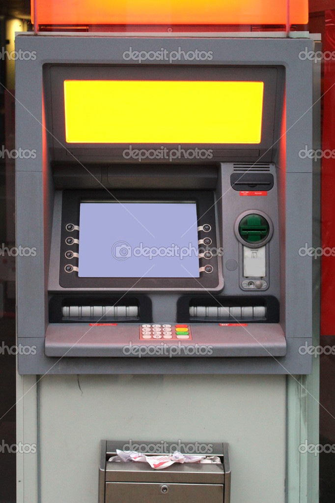 Atm machine Stock Photo by ©ttatty 36361837