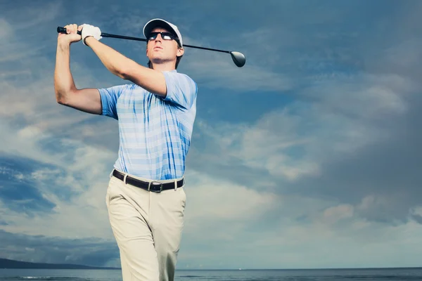 Man Playing Golf — Stock Photo © EpicStockMedia #54335193