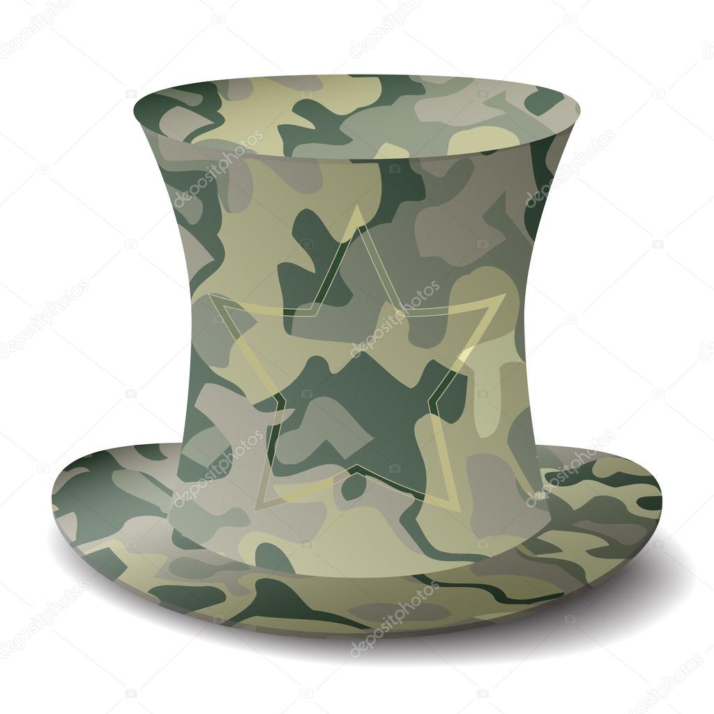 Camouflage hat Stock Vector Image by ©metrue #15890581