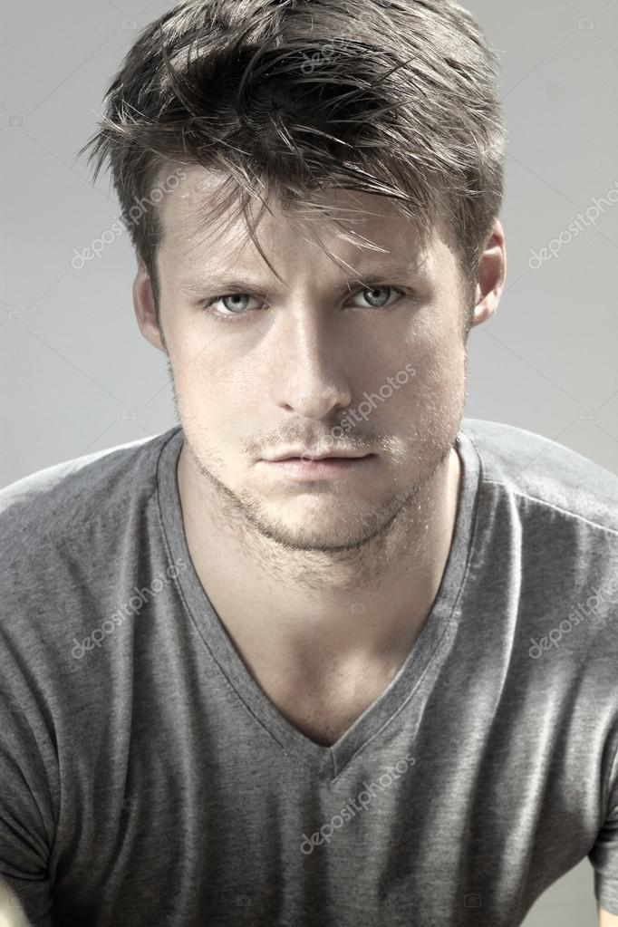 Young man face — Stock Photo © curaphotography #12518166 Young man face — Stock Photo © curaphotography #12518166