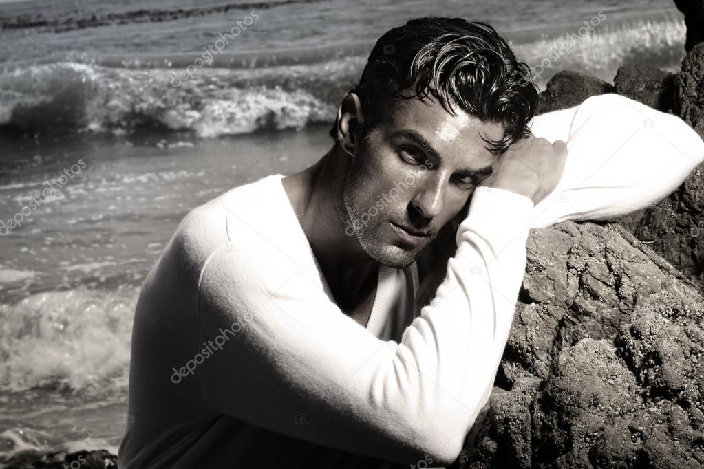 Modelo masculino — Foto de stock #13127297 © curaphotography