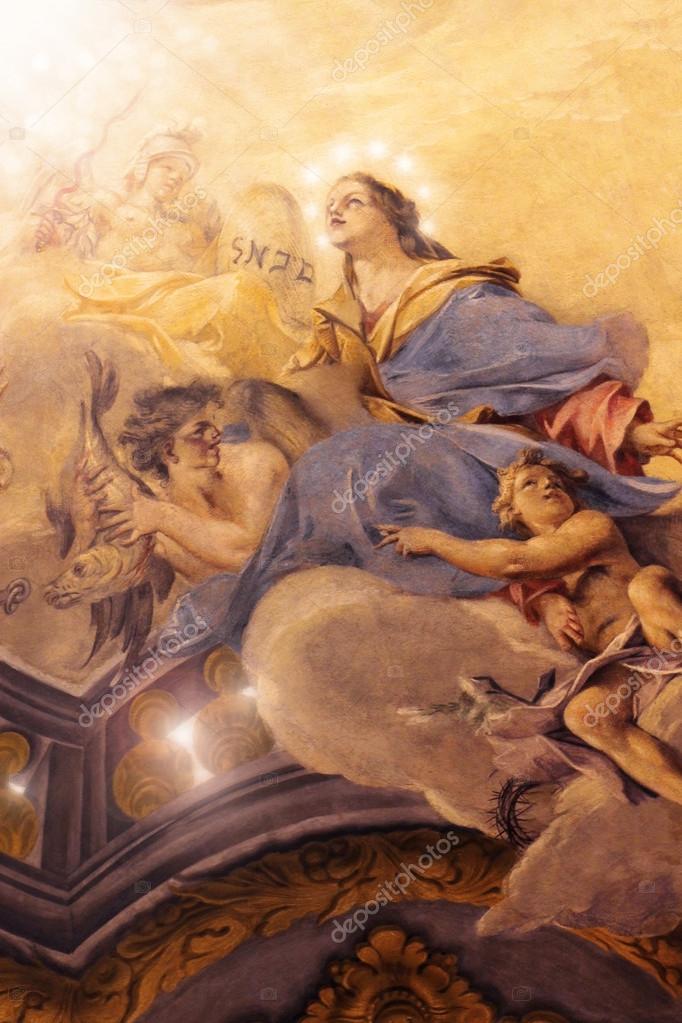 Angels | Angels on wall — Stock Photo © curaphotography #22074391