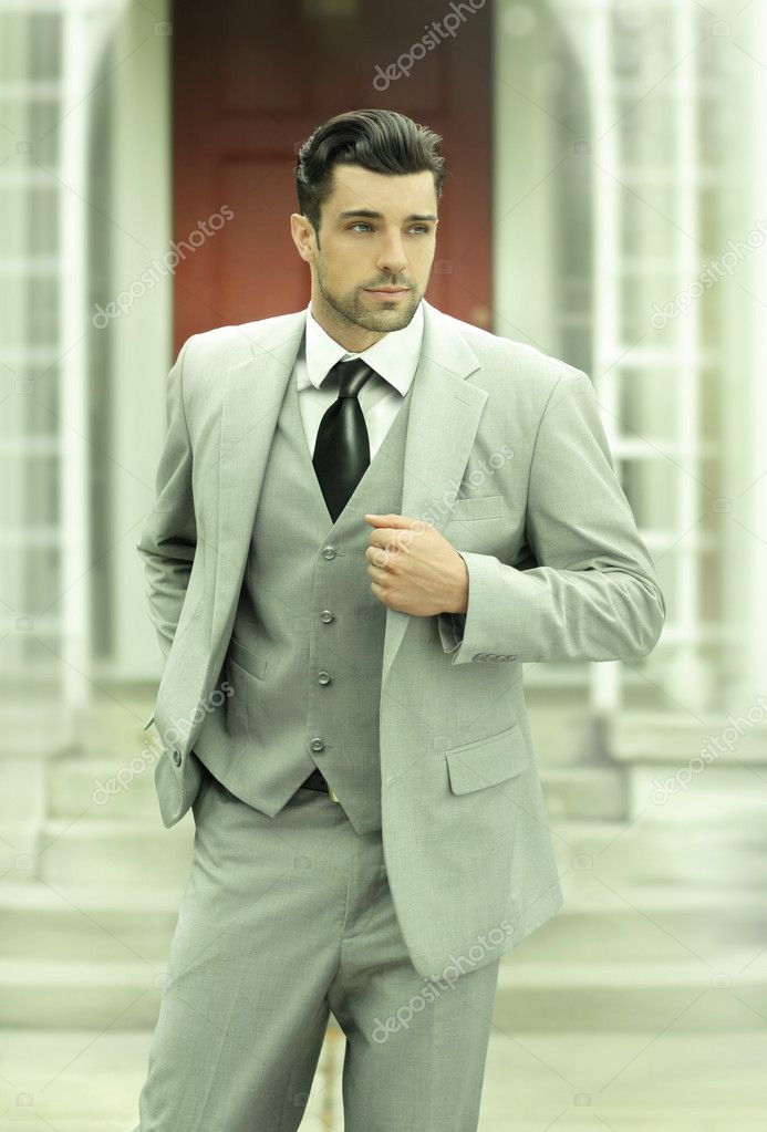 Successful young man Stock Photo by ©curaphotography 24527851