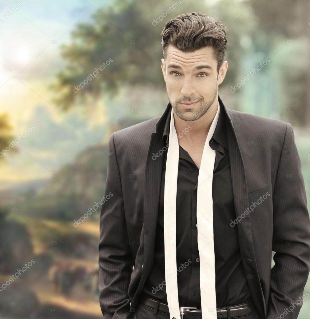 Young male model Stock Photo by ©curaphotography 31386995