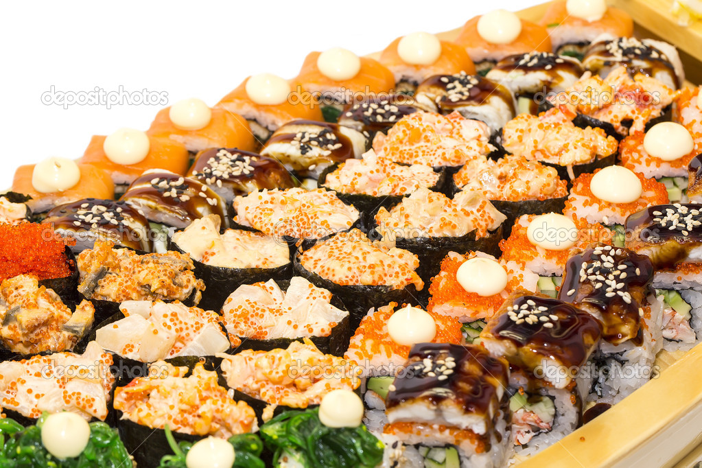 Japanese sushi — Stock Photo © Lester120 #32997153