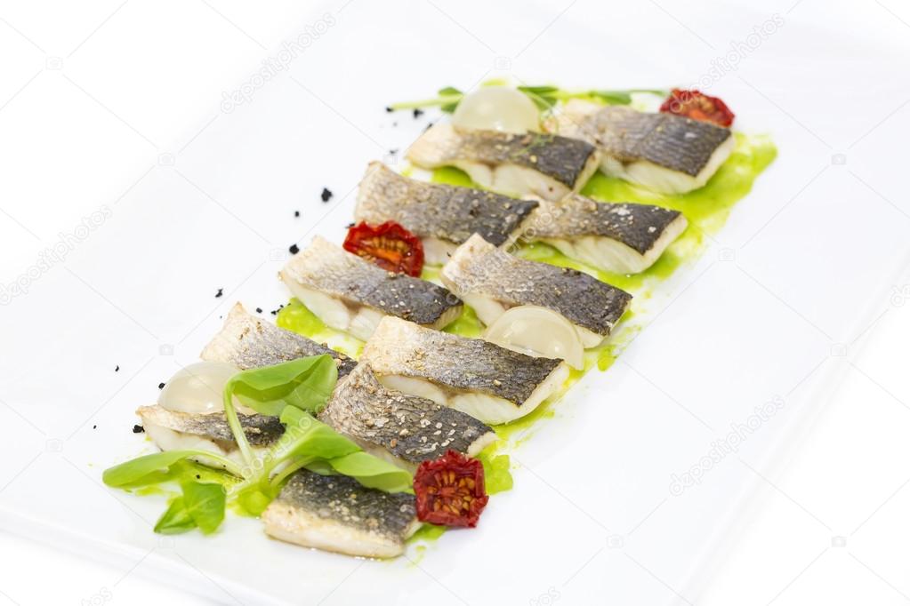 Baked black cod fish Stock Photo by ©Lester120 43995271