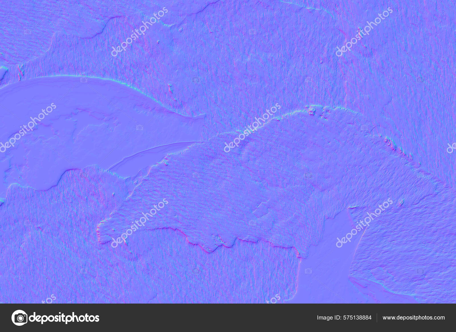 Illustration Bump Map Texture Material Rendering Creating Shaders Stock ...