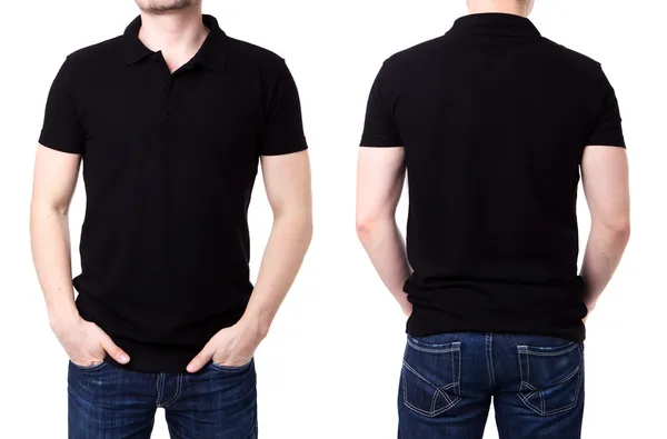 Venta > camiseta polo negra > en stock
