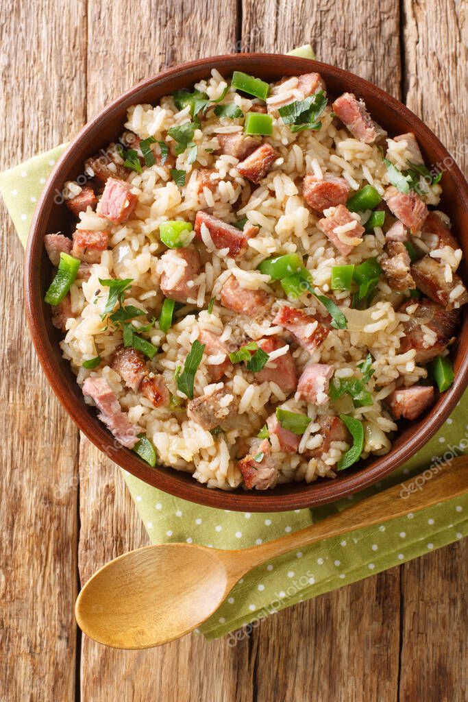 Wagoners Arroz o Arroz Carreteiro es un plato de carne y arroz que ...