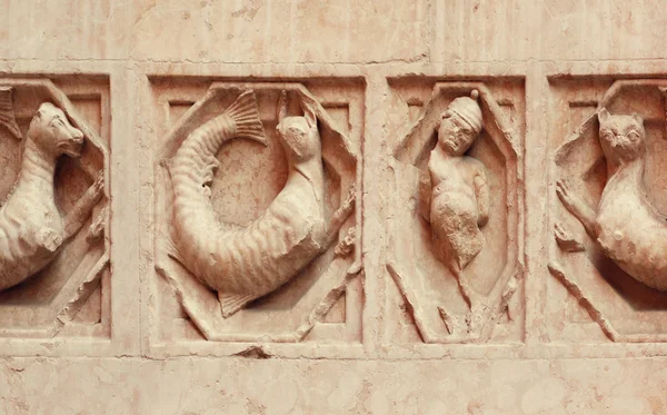 Medieval bas-relief — Stock Photo © ValentinaPhotos #8617072