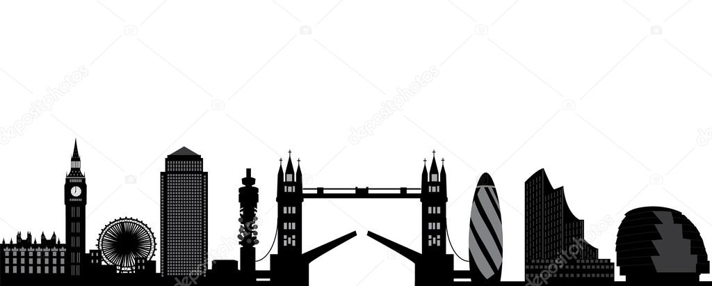 London skyline Stock Vector Image by ©compuinfoto #13734782