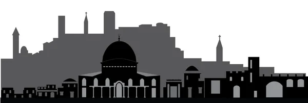 Jerusalem skyline silhouette Stock Photos, Royalty Free Jerusalem ...