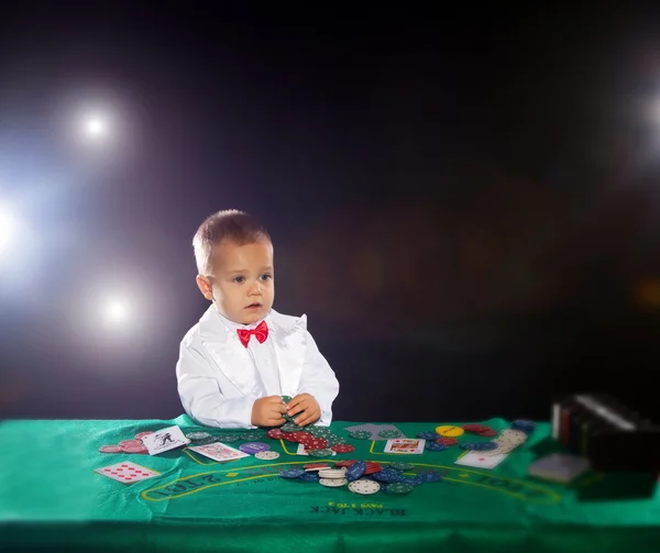 Boy playing cards Stock Photos, Royalty Free Boy playing cards Images ...
