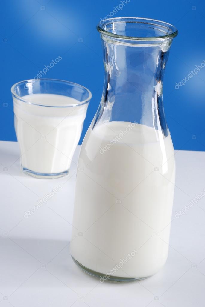 Milk in the jug — Stock Photo © al1962 #41420051