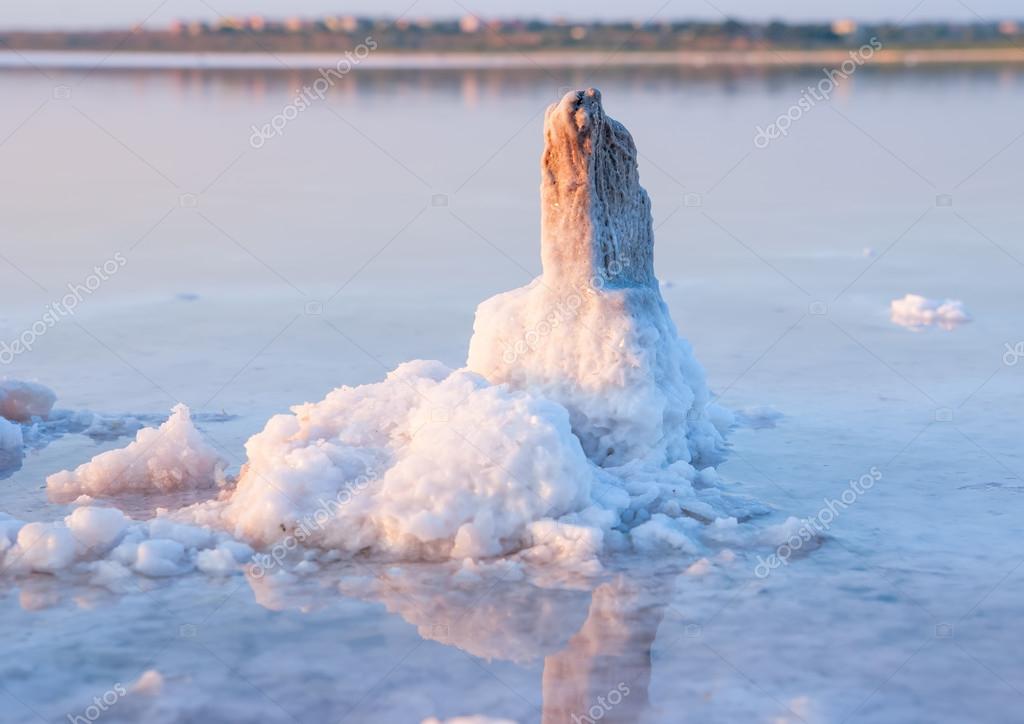 All objects in this lake covered with salt. Stock Photo by ©Jukov 30039489