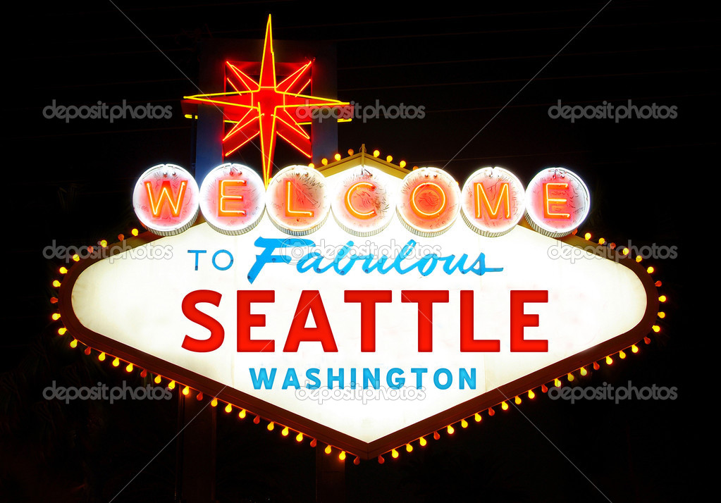 Welcome to Seattle Stock Photo by ©ocphoto 34983793
