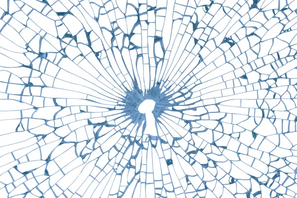 Key hole in broken glass - Stock Image - Everypixel