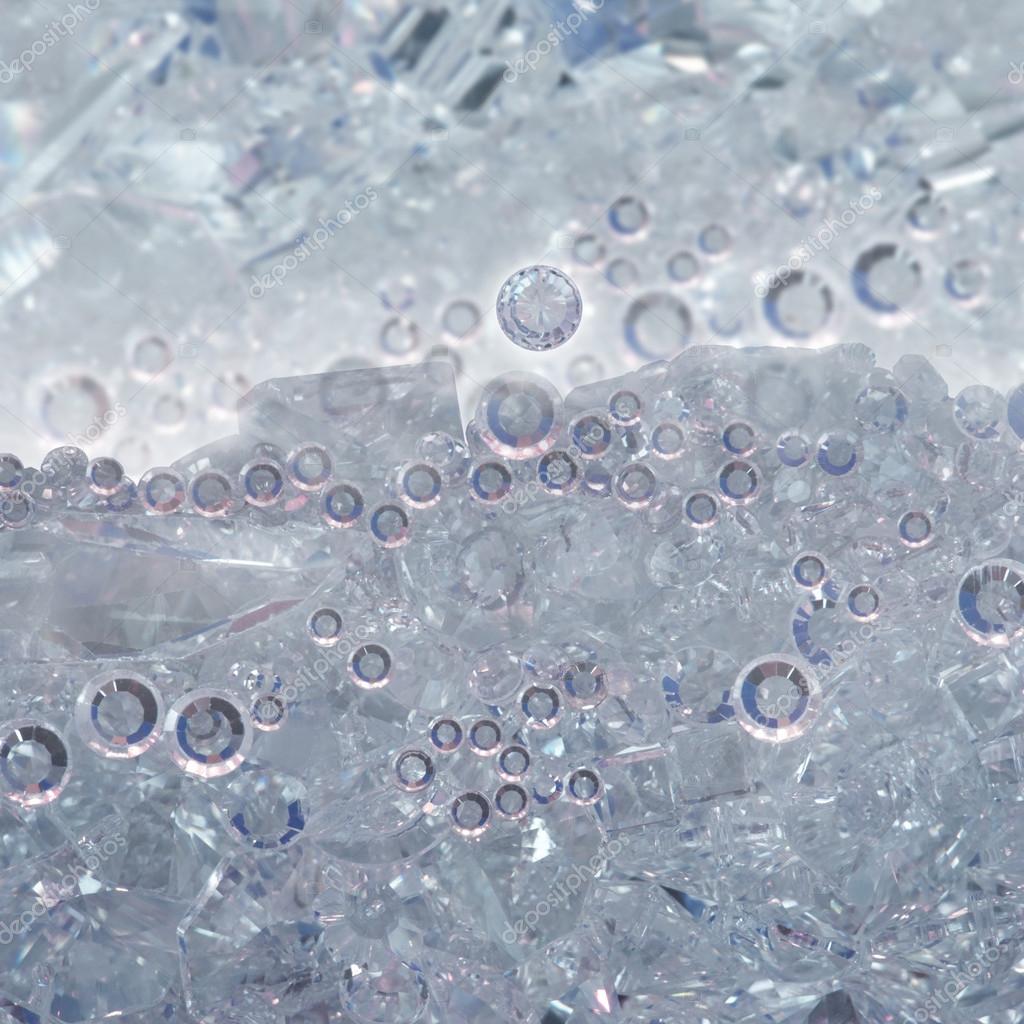 Diamond Water Bubbles — Stock Photo © designnatures #34122333