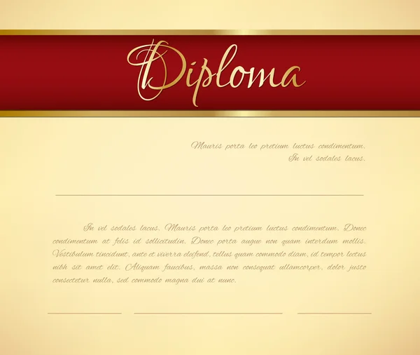 Diploma background Vector Art Stock Images | Depositphotos