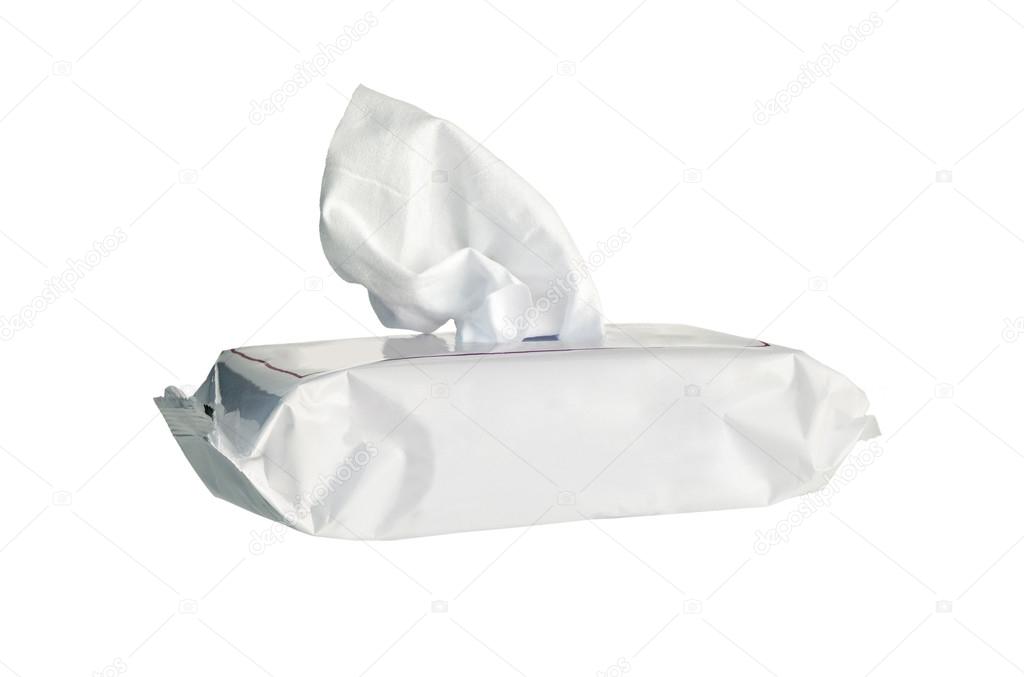 Tissue box isolated on white — Stock Photo © ozaiachinn #13529314