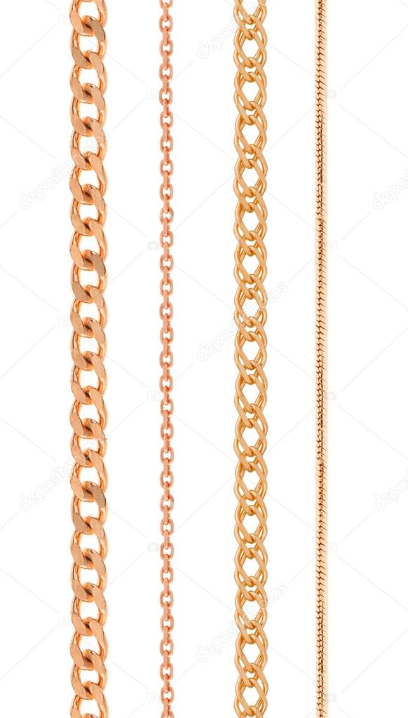 Gold chains Stock Photo by ©ozaiachinn 21197779