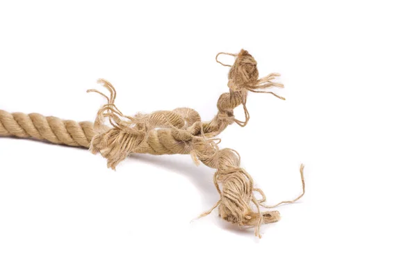 Frayed rope isolated Stock Photo by ©ozaiachinn 13530880