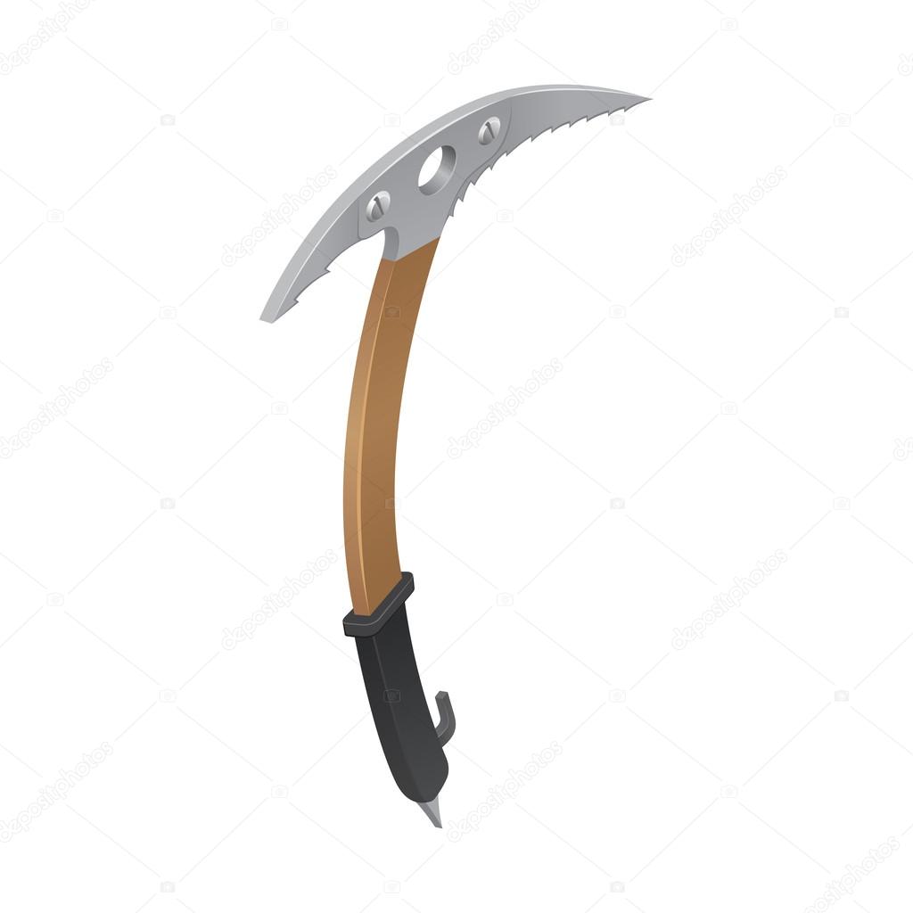 Rock hammer on white background Stock Vector Image by ©stockerteam ...