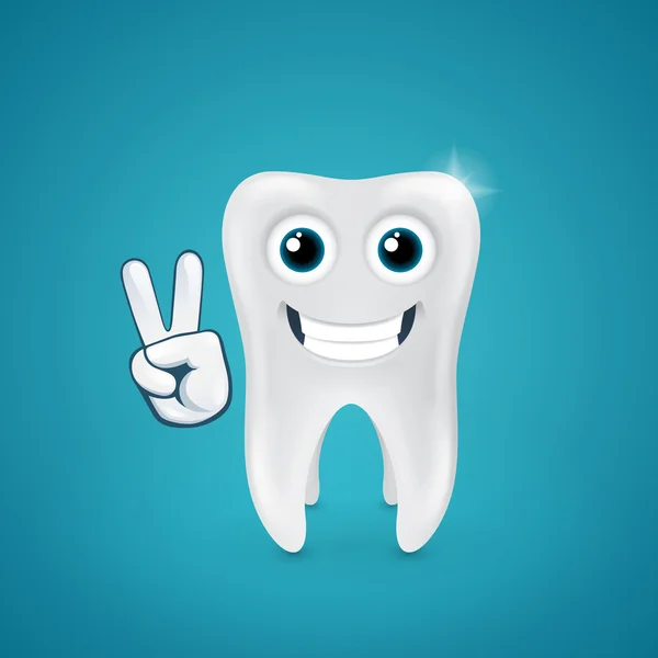 Animated hero happy human tooth Stock Vector Image by ©stockerteam ...