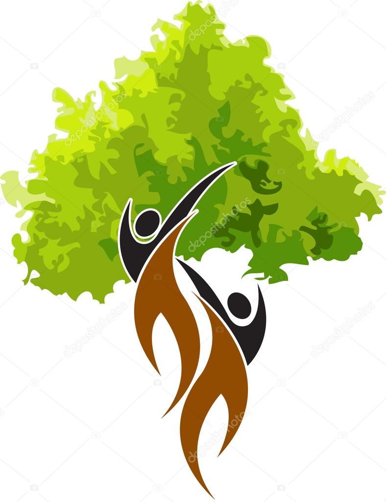 Couple tree Stock Vector Image by ©magagraphics #13159014