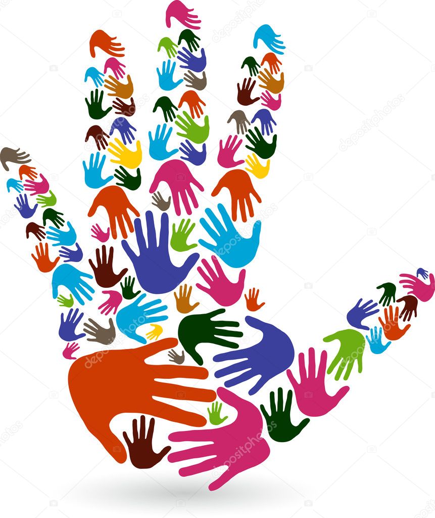Hands logo Stock Vector Image by ©magagraphics #40834169