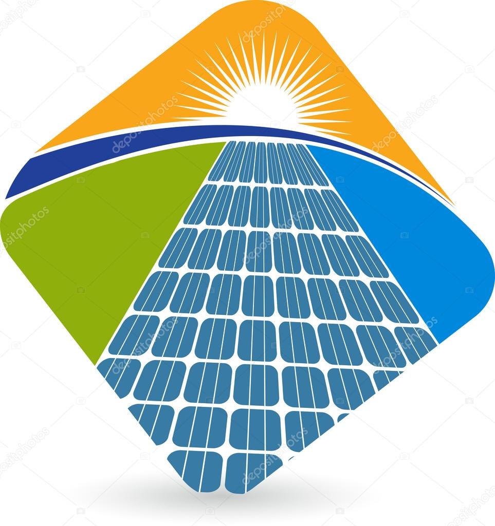 Solar panel logo Stock Vector by ©magagraphics 41834667