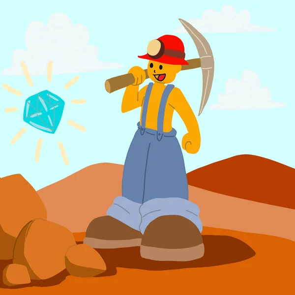100,000 Gold mine cartoon Vector Images | Depositphotos