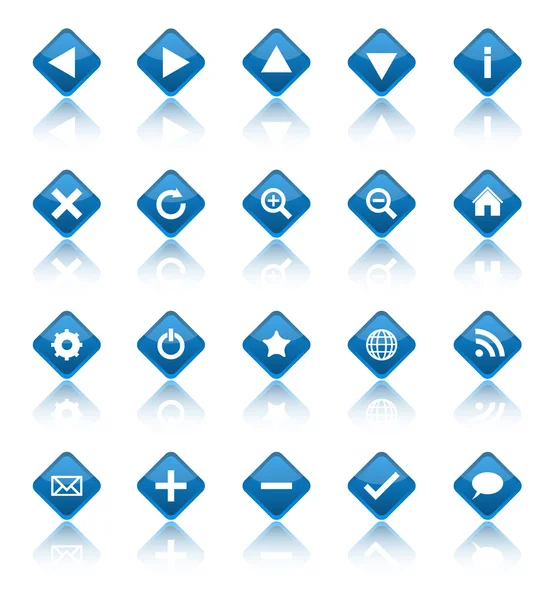 Web navigation icons isolated on white background Stock Vector Image by ...