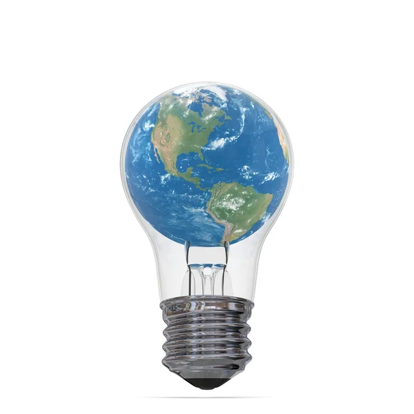 Earth bulb Stock Photo by ©grandeduc 10655328