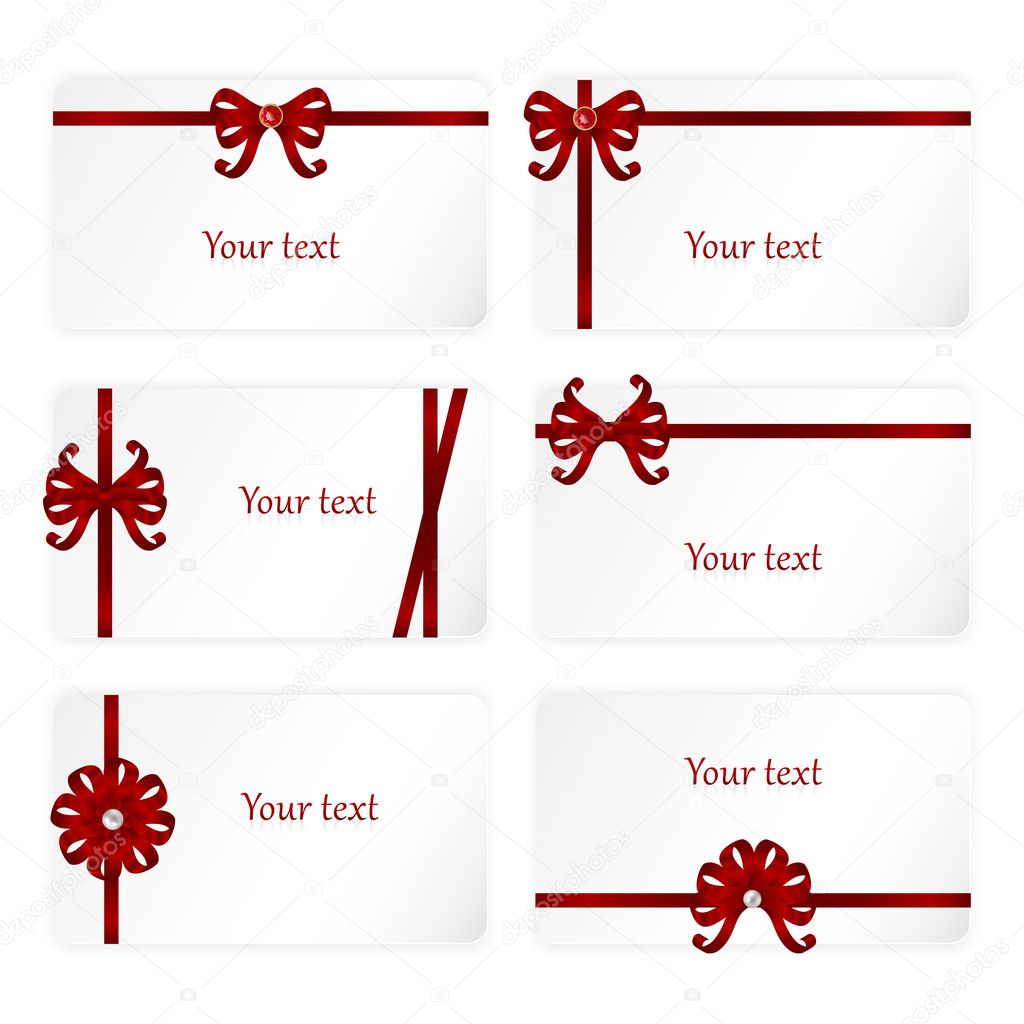Set of beautiful cards — Stock Vector © dragonflylexx #22104033