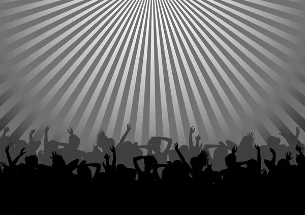 Dancing crowd Vector Art Stock Images | Depositphotos