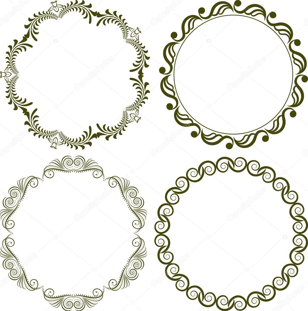 Round border — Stock Vector © mtmmarek #24213273