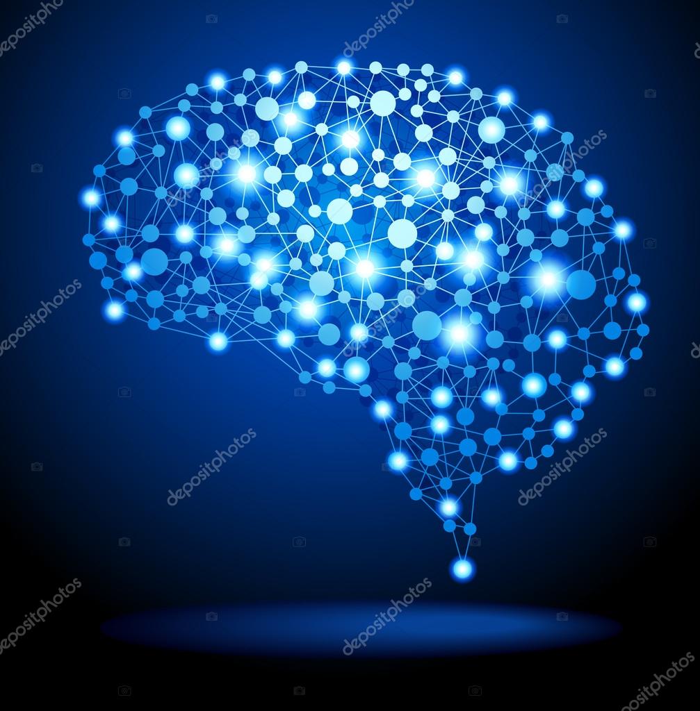 Abstract human brain Stock Vector by ©VLADGRIN 36706351