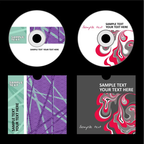 CD cover design. CD design Stock Vector Image by ©Loca #47753935