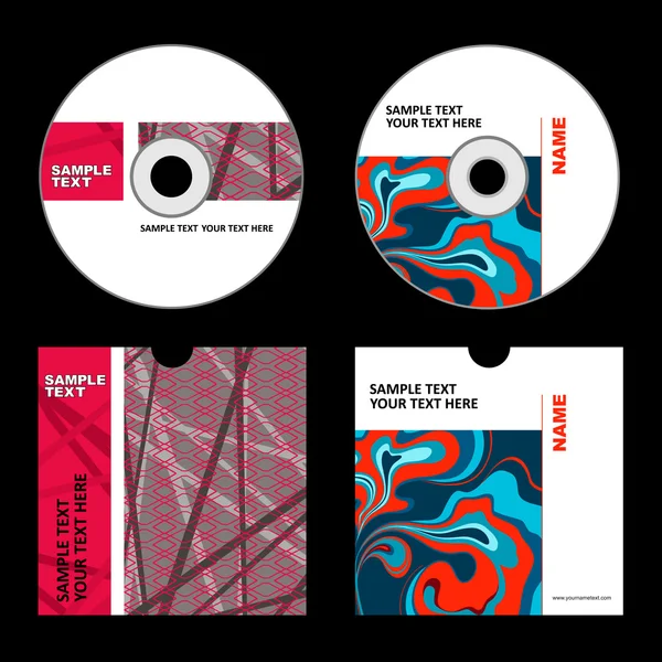 CD cover design. CD design Stock Vector Image by ©Loca #47753935