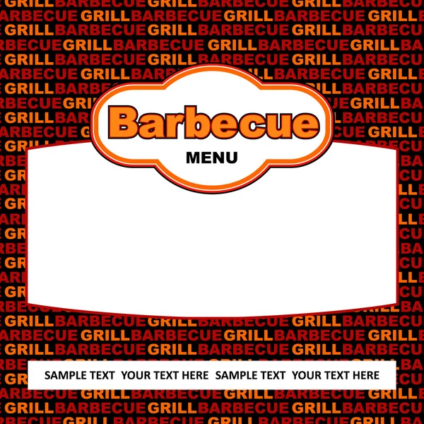 Barbecue menu design. Stock Vector by ©Loca 18314907