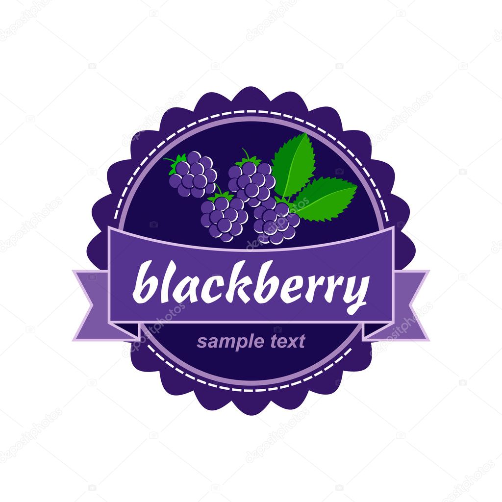 Blackberry Logo Vector