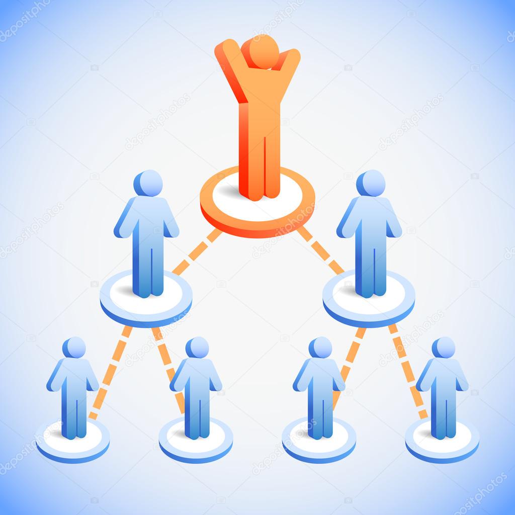 Business Team Network Stock Vector by ©ryanking999 #29479455