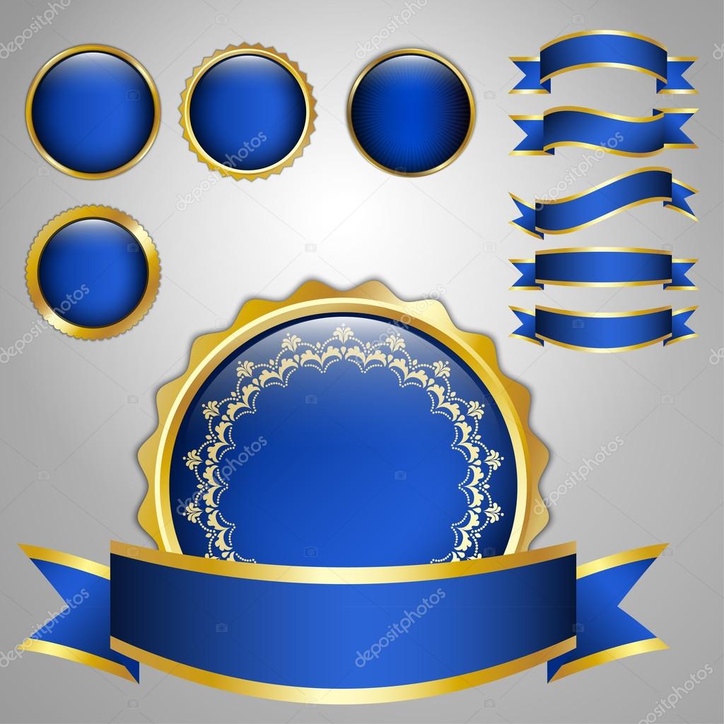 Set of vector ribbons Stock Vector Image by ©werta.w #13813745