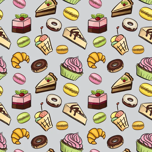 Sweet bakery and pastry pattern Stock Vector Image by ©Seamartini ...