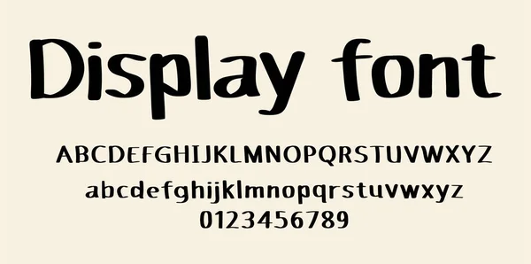 Display font imágenes de stock de arte vectorial | Depositphotos