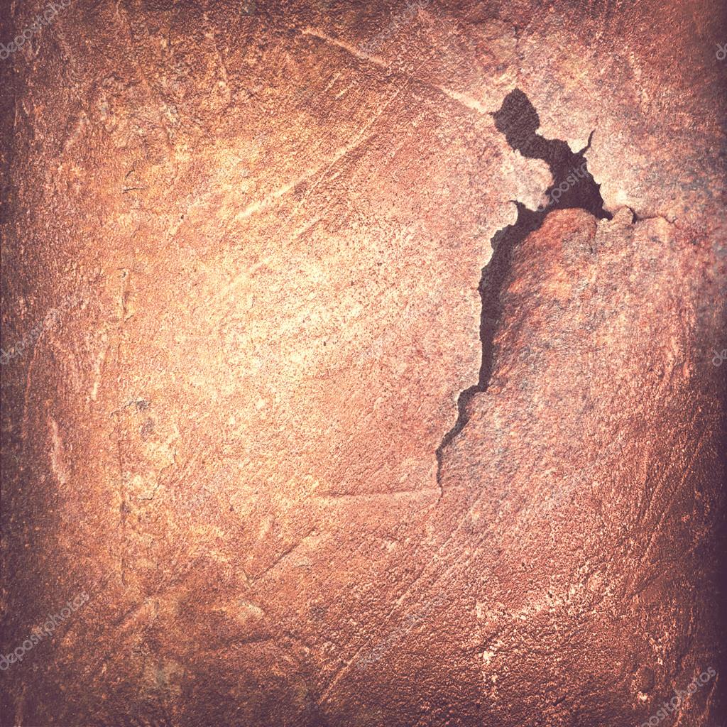 Crack at rusty metal sheet Stock Photo by ©igorsky 17449481