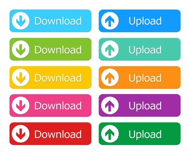Download and upload buttons Stock Photos, Royalty Free Download and ...