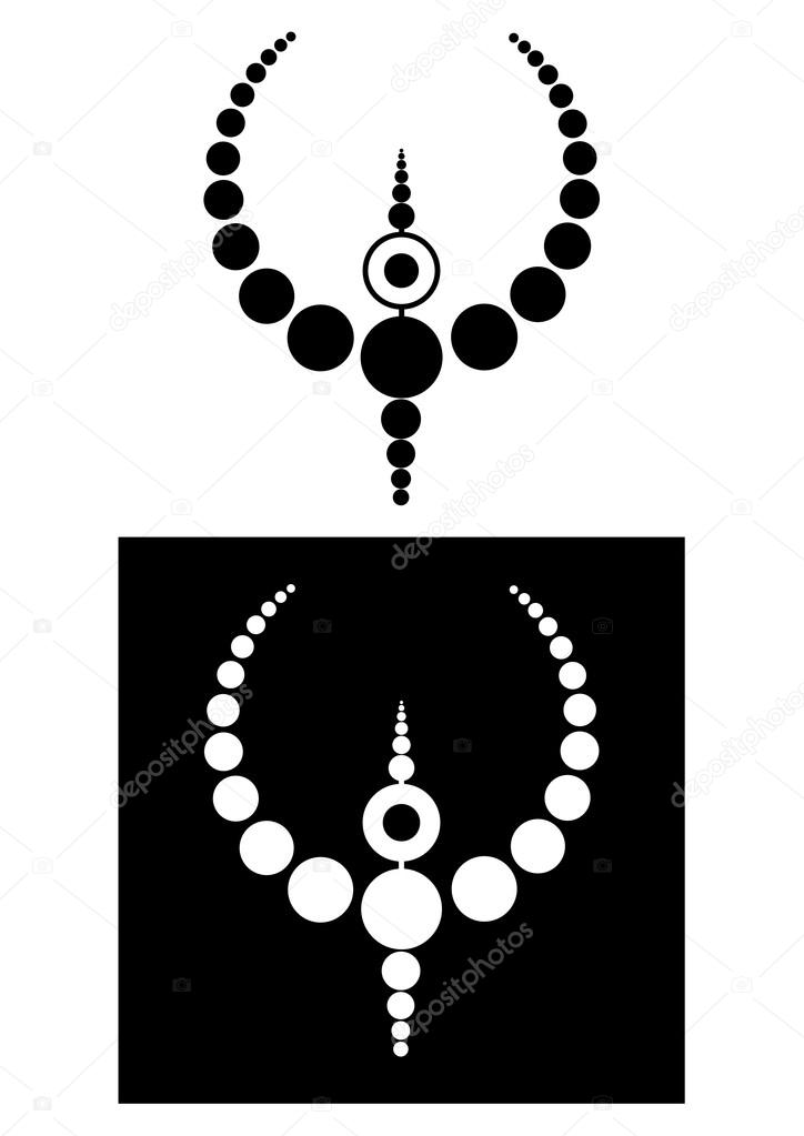 Circular crop circle design 2 — Stock Vector © Dustbinman #19626853