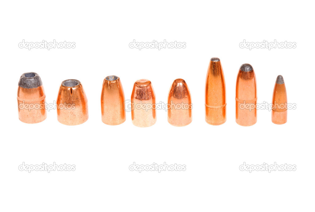 Different types of bullets — Stock Photo © jeffbanke #42162055